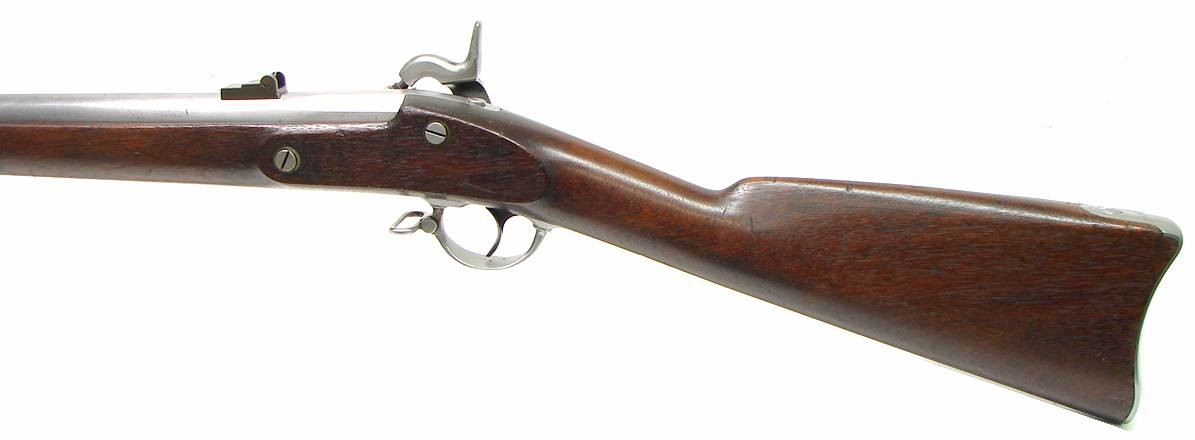 U.S. Model 1861 Springfield rifle musket dated 1862 (on both barrel and ...