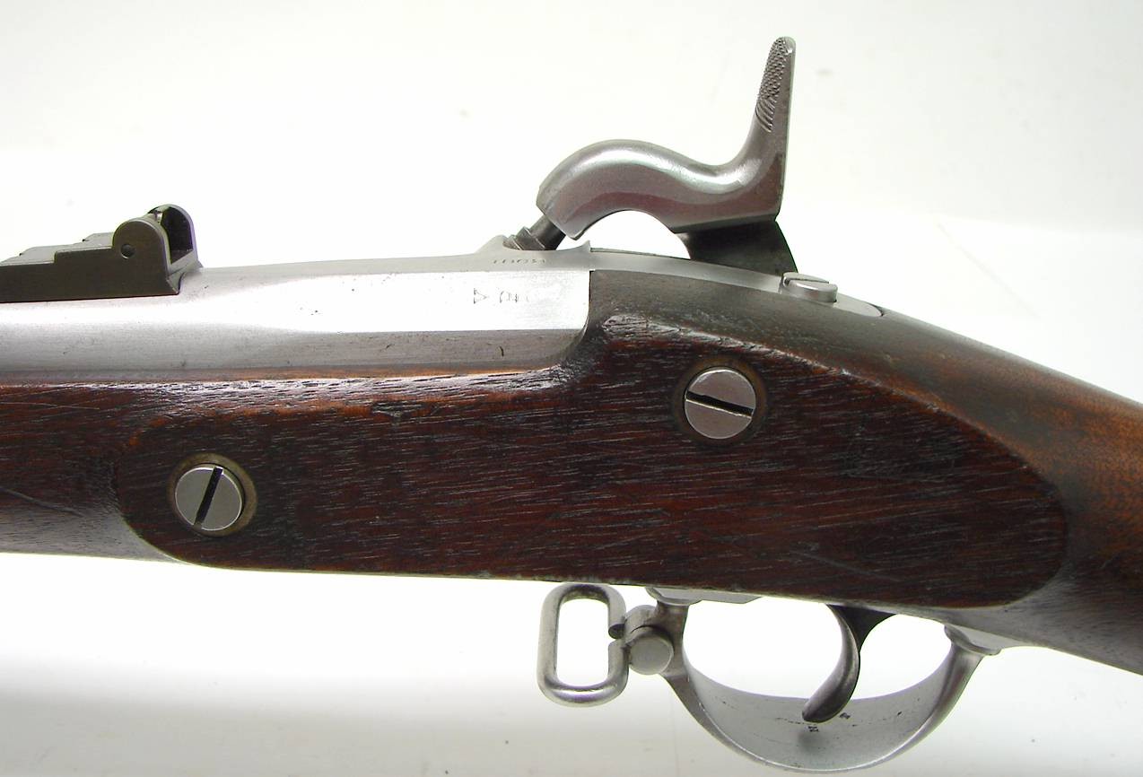 U.S. Model 1861 Springfield rifle musket dated 1862 (on both barrel and ...