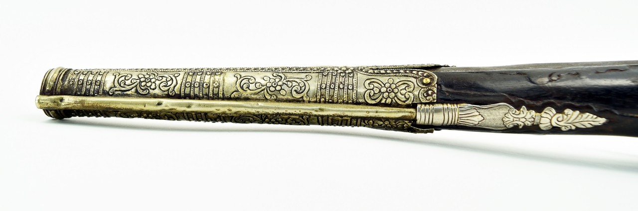 Antique Middle Eastern Flintlock Pistol (AH3799) - Collectors Firearms