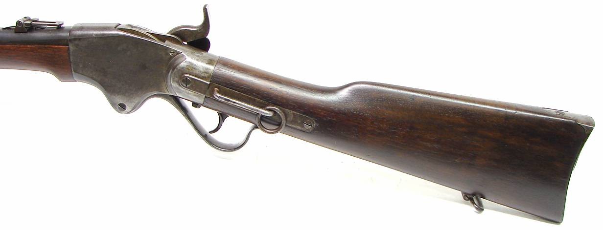 Spencer Civil War Carbine with Stabler Cutoff. Very nice sharp gun with ...