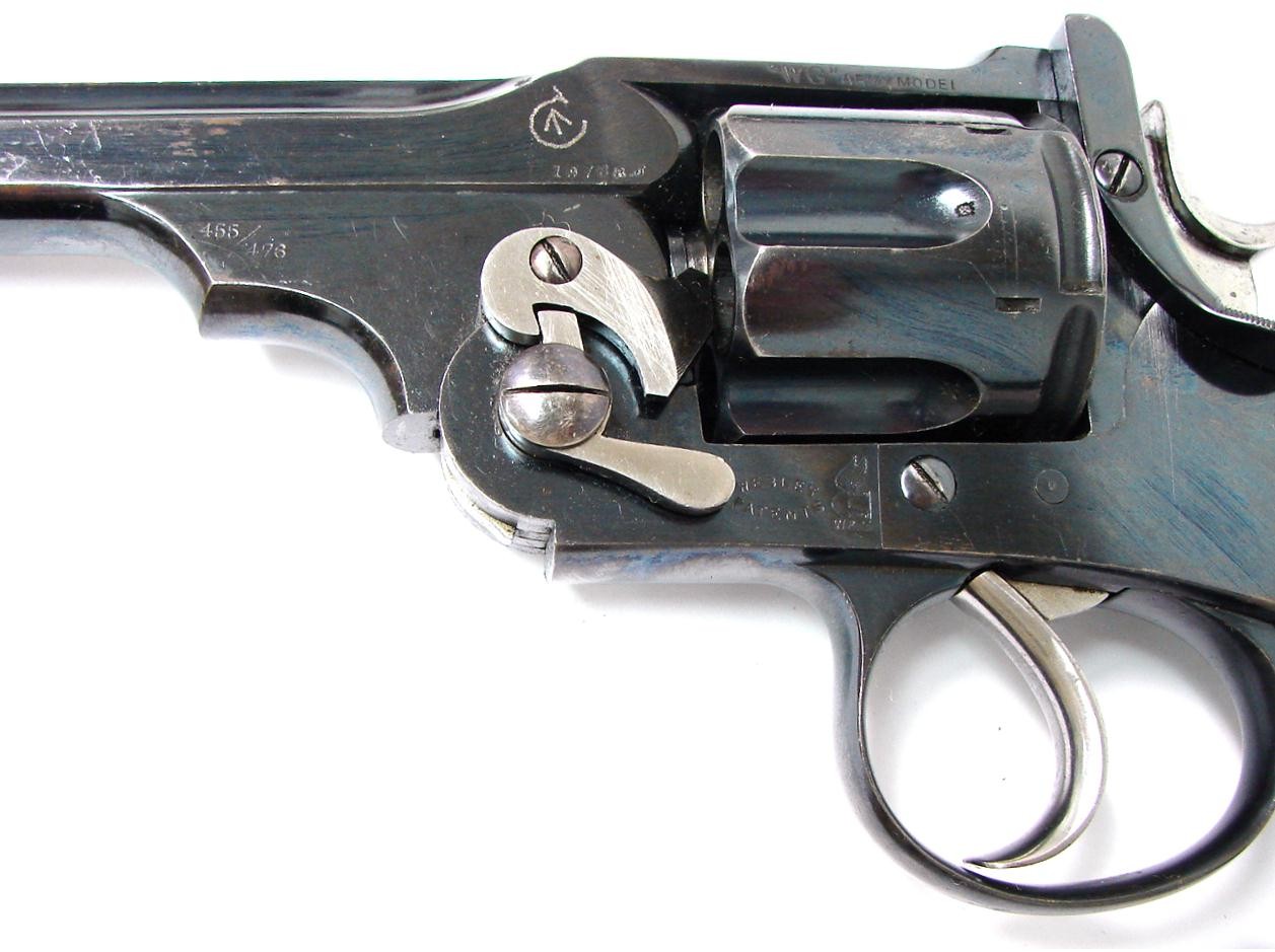 Webley 1894 W.G. Army .455/.476 caliber revolver. Excellent bore. Has ...