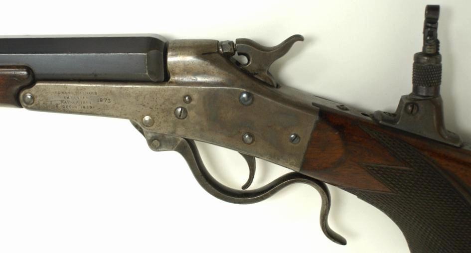 Maynard Model 16 target rifle with 30 barrel, tang rear and wind gauge ...