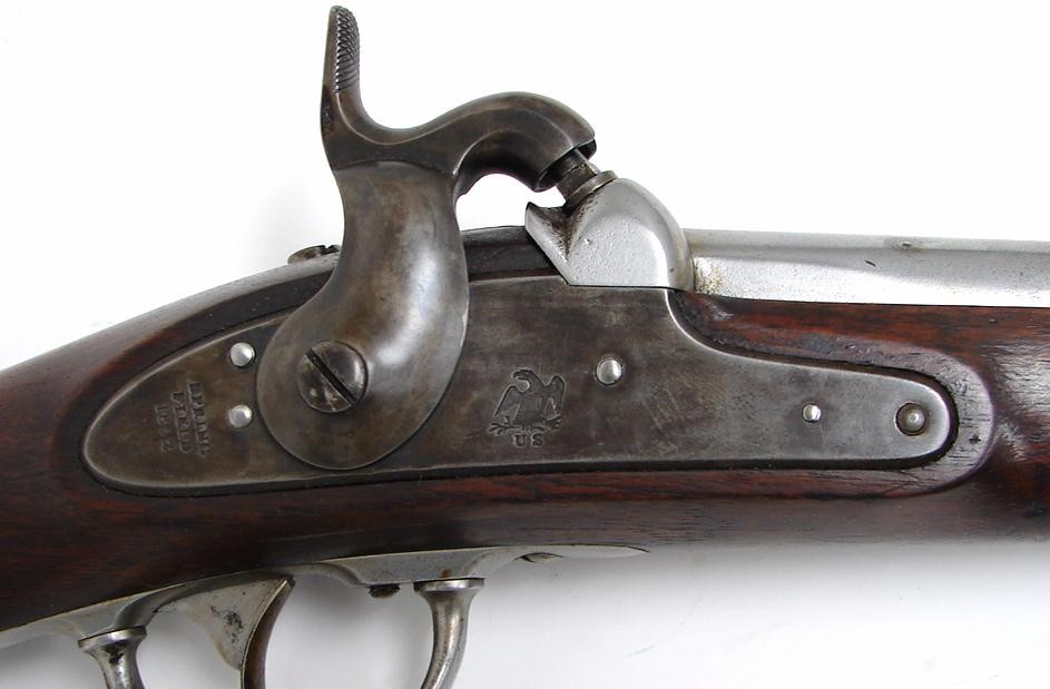 U.S. Model 1847 Artillery Musketoon with 1852 date on lock & barrel ...