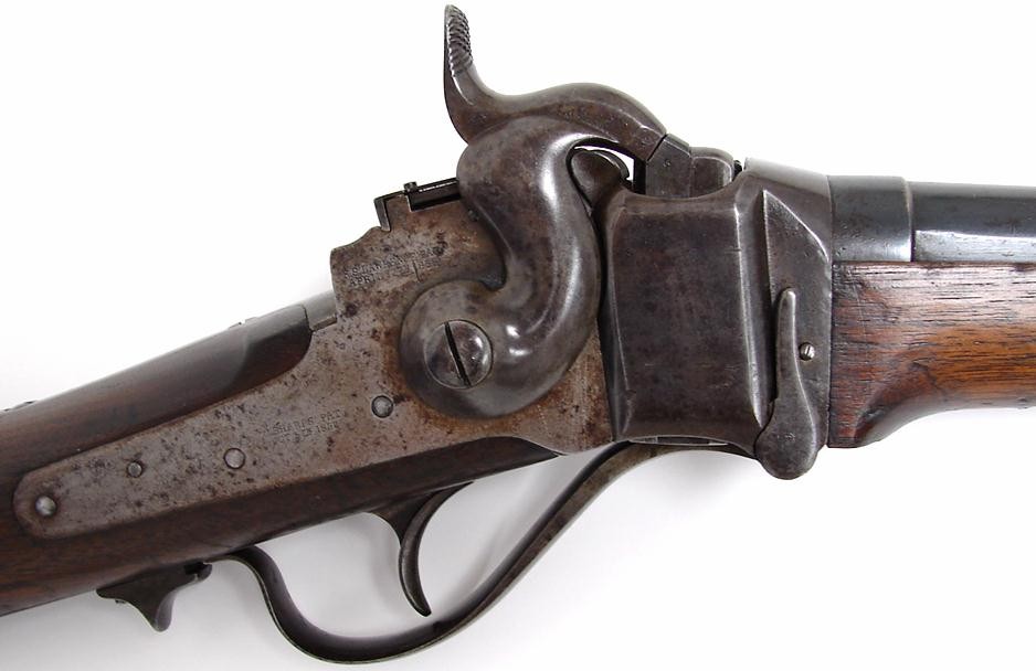 Sharps Civil War carbine with Springfield Research & National Archive ...