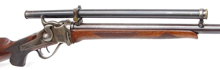Sharps 1874 special feature target gun with Sharps letter. George ...