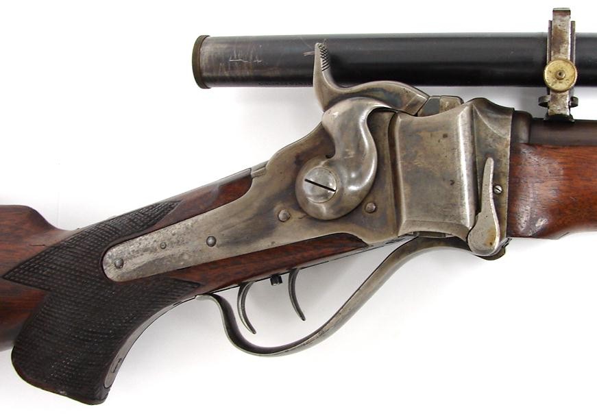Sharps 1874 special feature target gun with Sharps letter. George ...