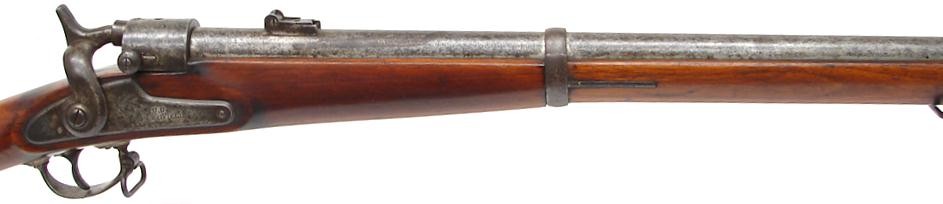 Joslyn Breechloading rifle. Unusual rifle with presentation plaque on ...