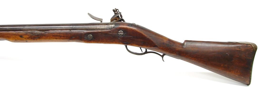 U.S. Surcharged Lock German musket from the Revolutionary War period ...