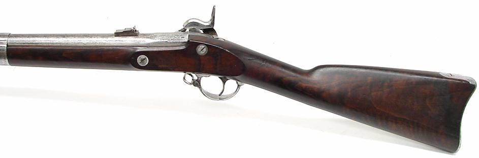 U.S. Model 1855 Springfield musket dated 1860 on lock and barrel (last ...