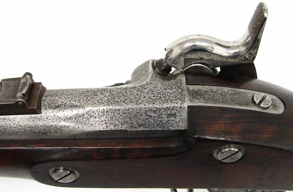 U.S. Model 1855 Springfield musket dated 1860 on lock and barrel (last ...