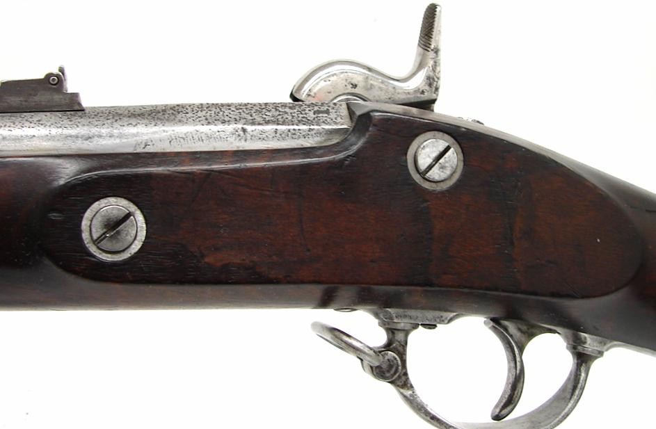 U.S. Model 1855 Springfield musket dated 1860 on lock and barrel (last ...