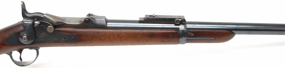 U.S. Model 1884 Springfield saddle ring carbine with stock cartouched ...