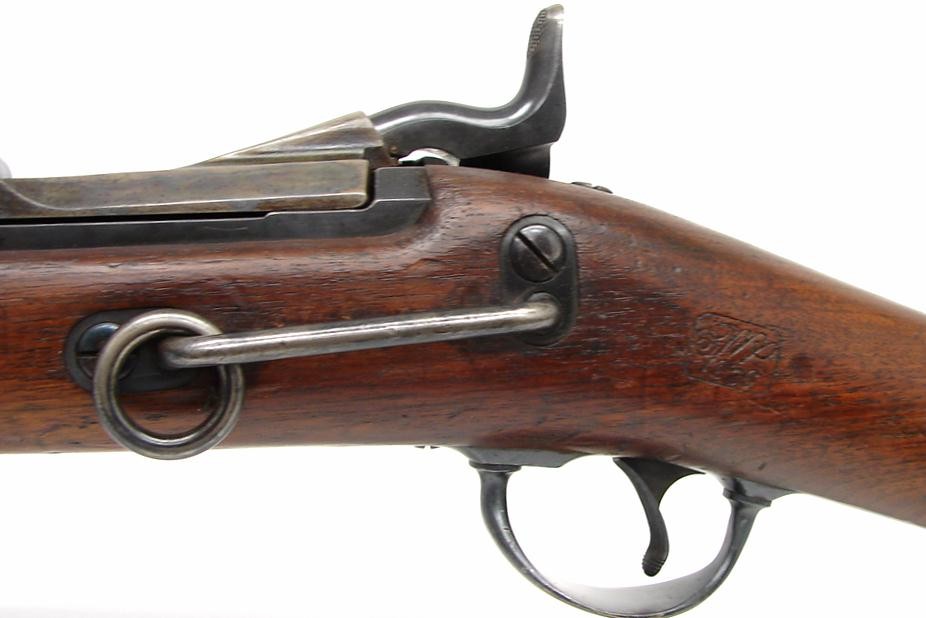 U.S. Model 1884 Springfield saddle ring carbine with stock cartouched ...