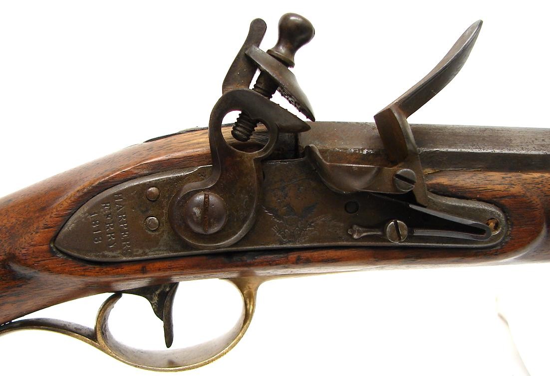 US Model 1803 by Harpers Ferry. Very professional reconversion to ...