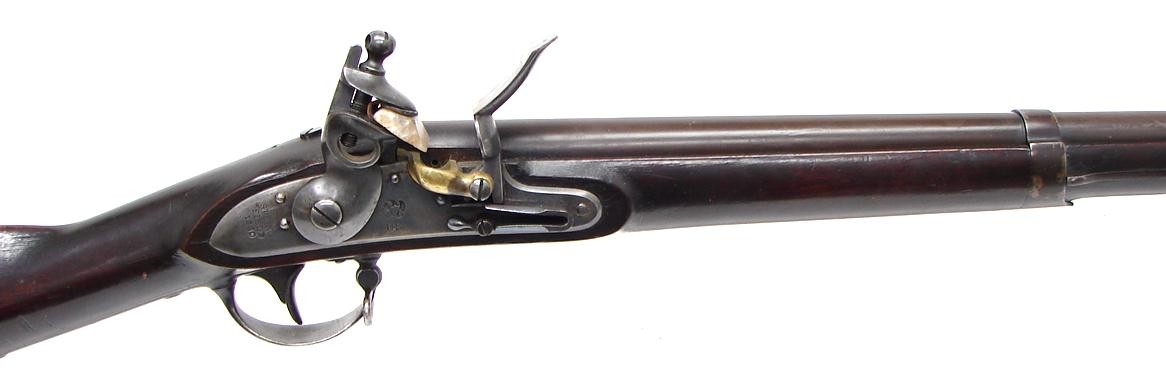 U.S. Model 1816 musket by Springfield in superb condition. Over 90% of ...