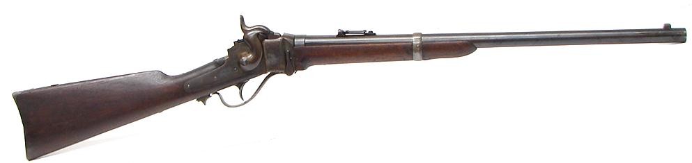 Sharps 1863 carbine. Excellent barrel blue with slight staining in ...