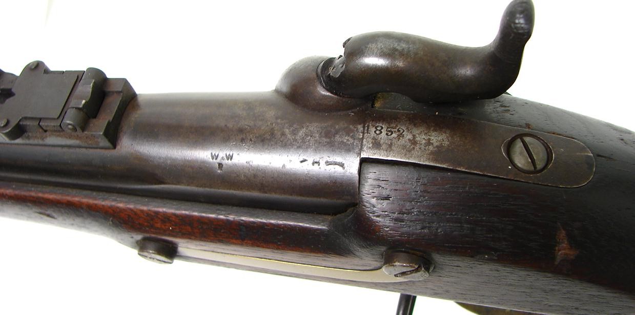 U.S. Model 1841 "Mississippi Rifle", fitted for saber bayonet and long ...