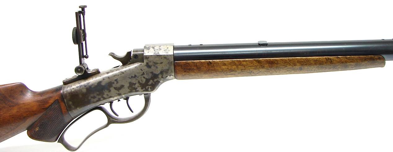 Ballard Target rifle with Winchester heavy 30" target barrel. Caliber ...