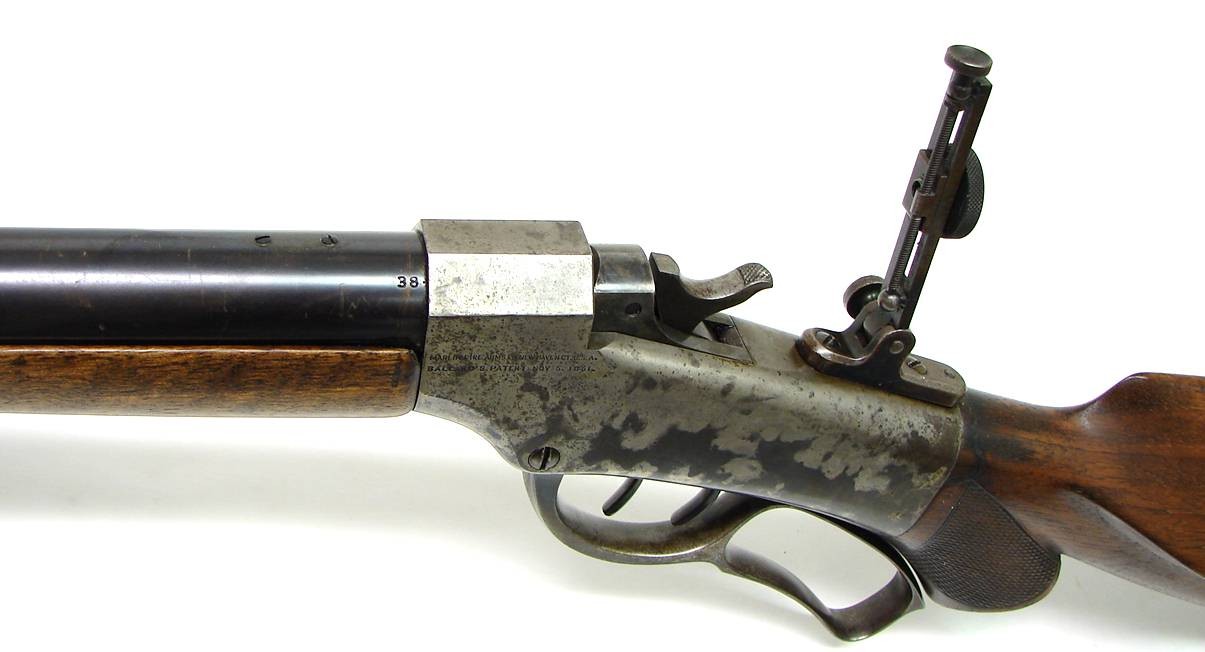 Ballard Target rifle with Winchester heavy 30" target barrel. Caliber ...