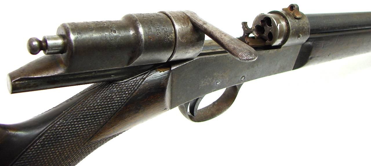 French Volley gun in 22 LR. Made by DArmes Det Cycle and known as a ...
