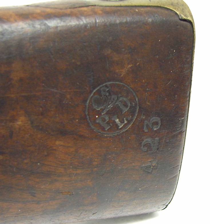 Scarce Versaille Marked Musket. 40 1/2" barrel dated 1815. Brass ...