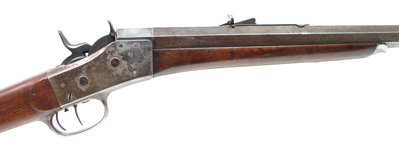 Remington No. 1 Sporting Rifle .45-70 caliber rifle. Very good bore ...