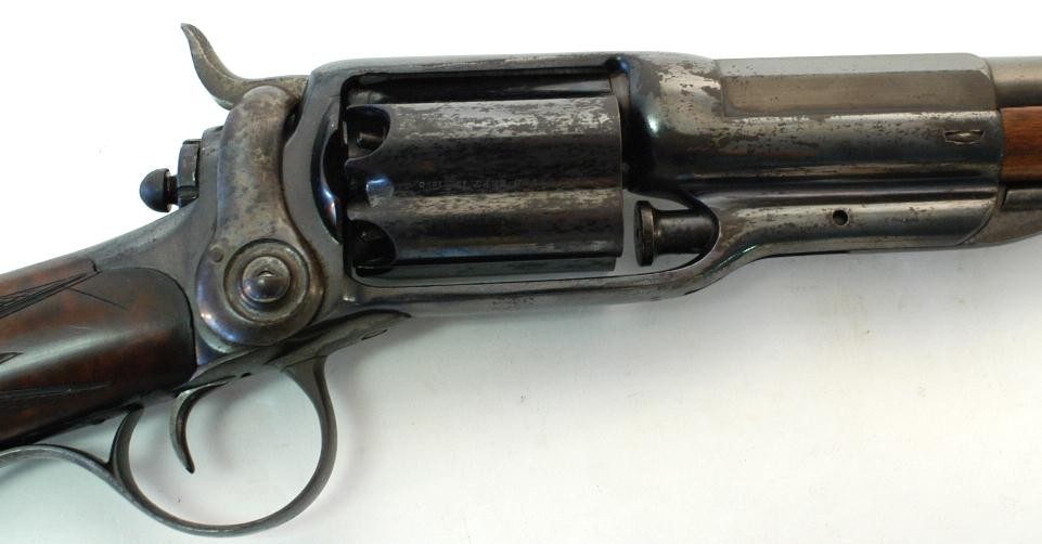 Colt Revolving 75 caliber shotgun. Factory presented to Wm Tuller ...