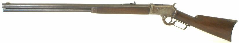 Colt Burgess rifle with 70-80% blue on barrel. Very good plus bore ...