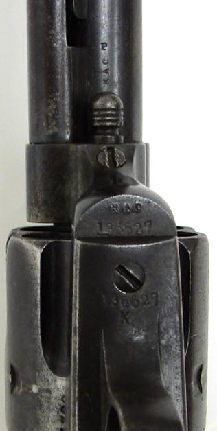 Colt Single Action U.S. Army issue revolver. RAC inspected. 136xxx ...