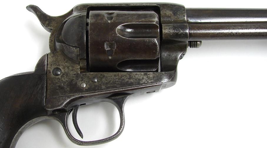Colt Single Action U.S. Artillery revolver. Very sharp gun with ...