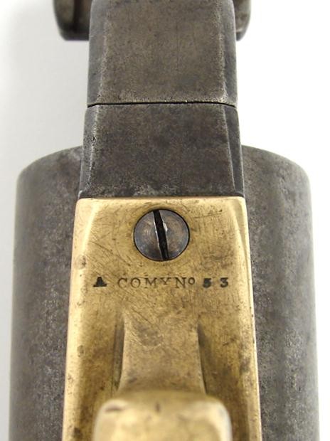 Colt Walker revolver. A Co. #53. Sharp gun. Displayed in the Texas Gun ...