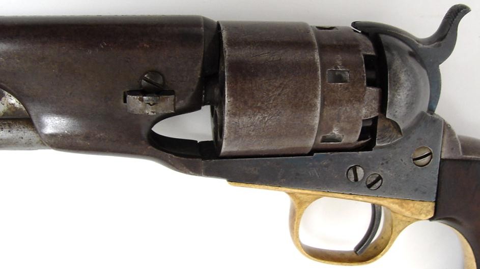 Colt 1860 Army .44 caliber U.S. Army issue revolver with good ...