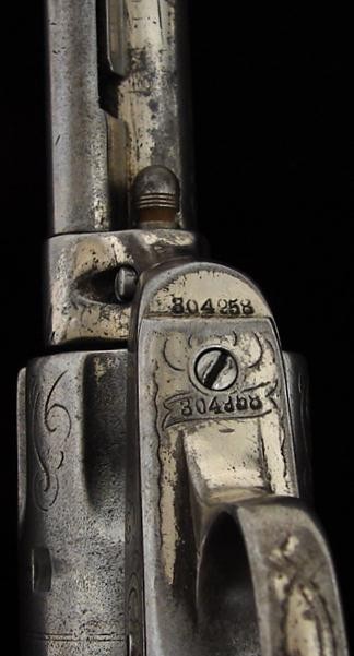 Colt Single Action .45 LC caliber revolver manufactured in 1908 ...