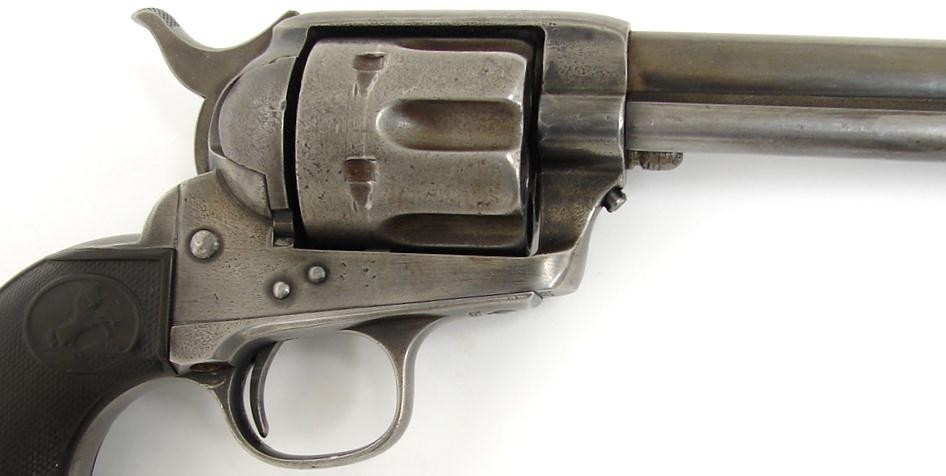 Colt Single Action .44-40 caliber revolver with 7 1/2 barrel and good ...