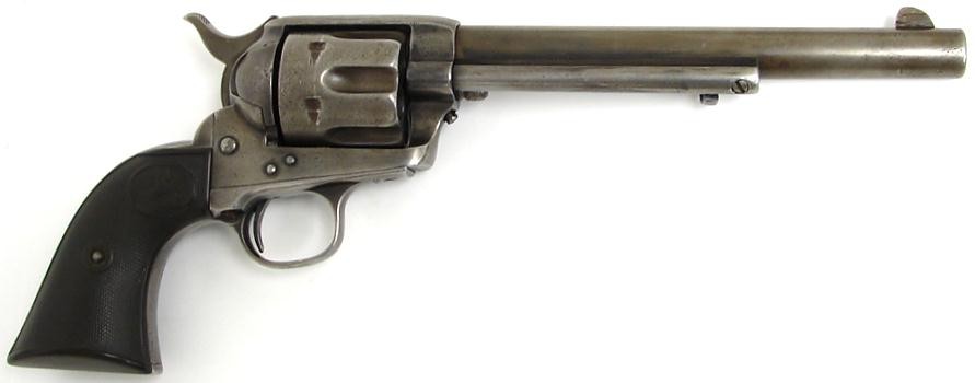 Colt Single Action .44-40 caliber revolver with 7 1/2 barrel and good ...