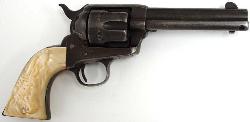 Colt Single Action .45 caliber revolver with 4 3/4 barrel. Comes with ...