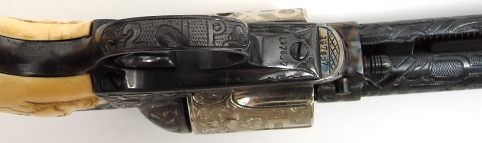 Colt Bisley .44-40 caliber revolver. Beautiful original Cole Agee ...