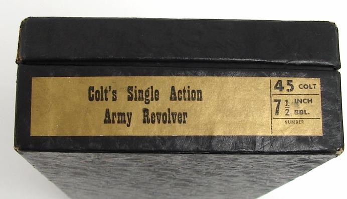 Colt Single Action .45 LC caliber early 2nd generation revolver with 7 ...