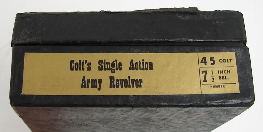 Colt Single Action .45 LC caliber early 2nd generation revolver with 7 ...