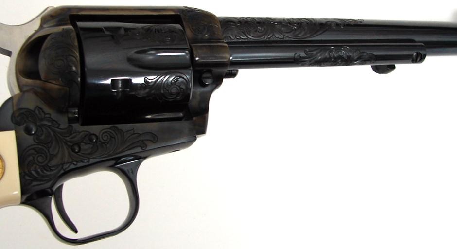 Colt Single Action .45 LC caliber revolver. Very early 3rd generation ...