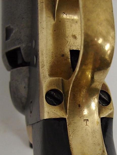 Rare Colt 1861 U.S. Navy revolver with Springfield Research letter ...