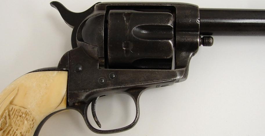 Rare Colt Sheriffs revolver with 4 barrel. Factory letter and Ron ...