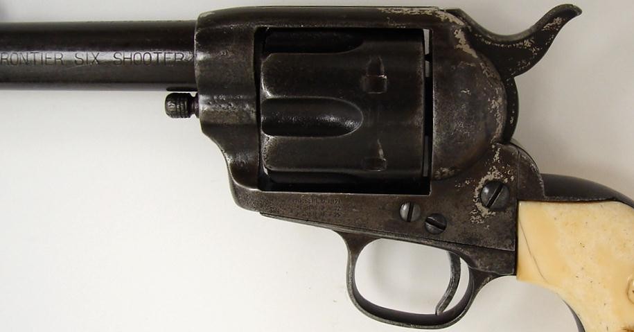 Rare Colt Sheriffs revolver with 4 barrel. Factory letter and Ron ...