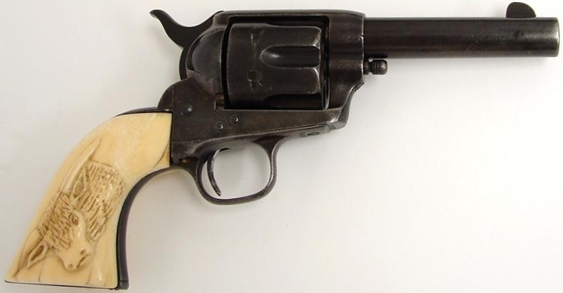Rare Colt Sheriffs revolver with 4 barrel. Factory letter and Ron ...