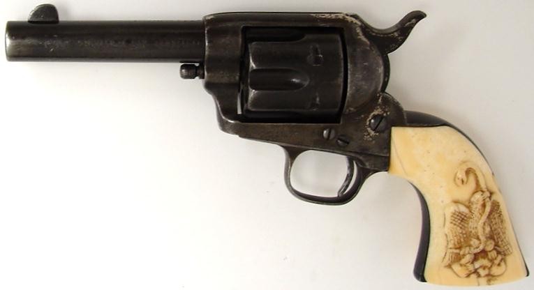 Rare Colt Sheriffs revolver with 4 barrel. Factory letter and Ron ...
