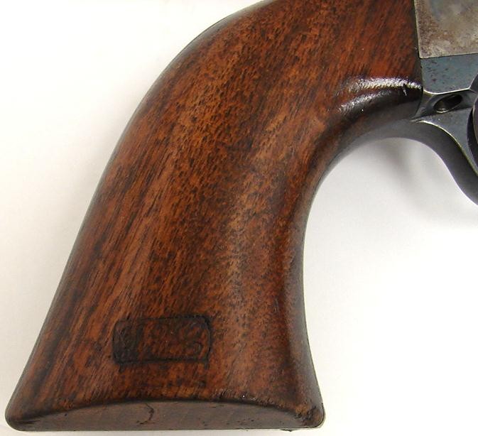 Colt Single Action U.S. Army issue revolver with D.F.C. inspector marks ...