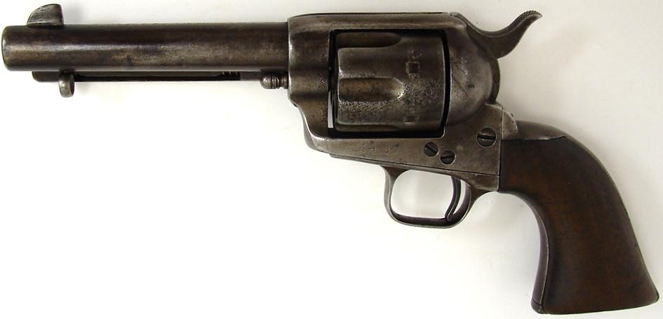 Colt Single Action U.S. Cavalry issue revolver with a very interesting ...