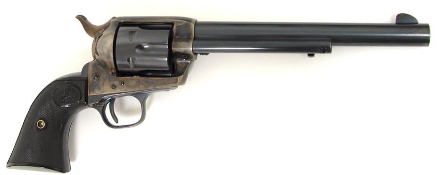 Colt Single Action .38-40 caliber revolver. Pre-war 7 1/2 Single Action ...