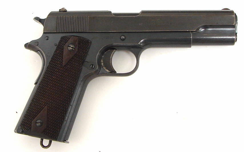 Colt 1911 U.S. Navy .45 ACP caliber pistol manufactured 1913. Shipped ...