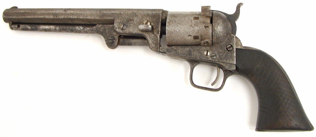 Colt 1851 Navy Thuer conversion US marked revolver. Very rare! Thuer ...